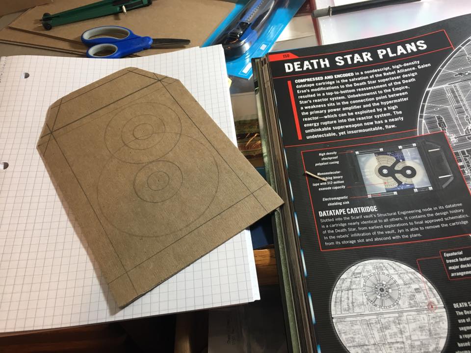 DIY: Building the Death Star Data Tape | Yakface.com