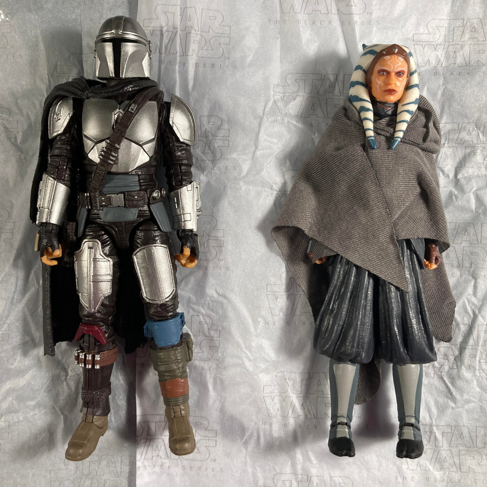 Amazon Exclusive TBS Mandalorian / Ahsoka / Grogu In-Hand Shots ...