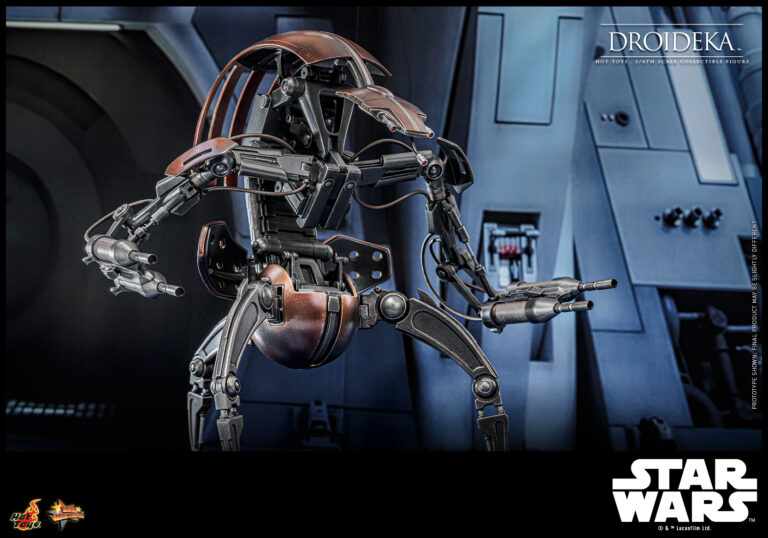 Hot Toys 1:6 Scale Droideka Revealed | Yakface.com
