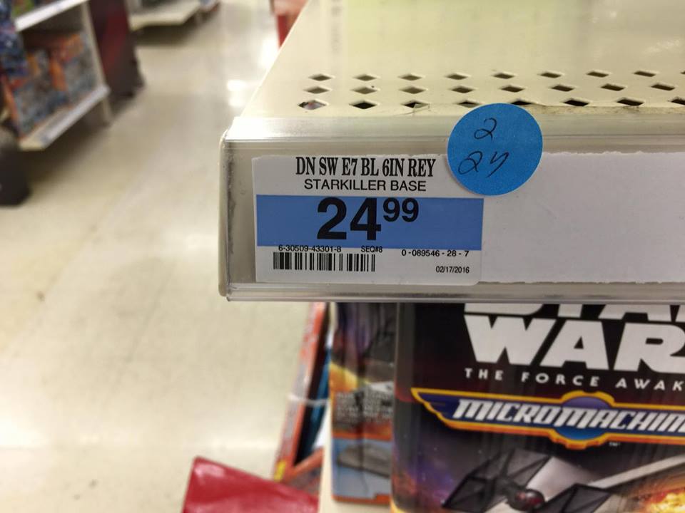 Exclusive 6″ Rey Shelf Tags Hitting Kmart | Yakface.com