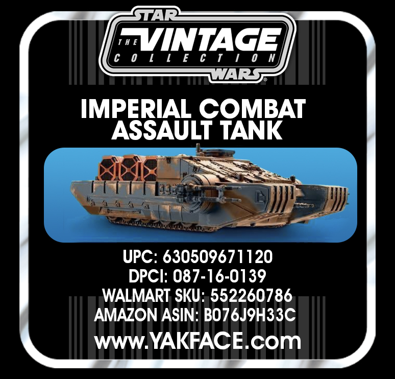 Vintage Imperial Combat Assault Tank Info | Yakface.com
