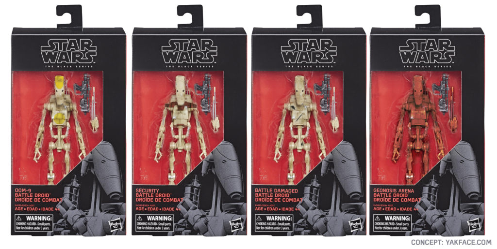 6″ Battle Droid Variants: Let’s Get It Done | Yakface.com