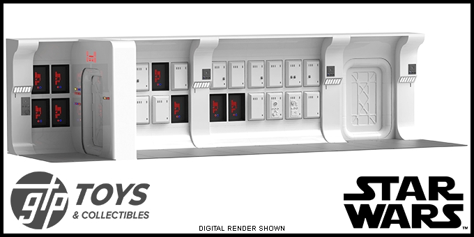 1:12 Scale Tantive IV™ Blockade Runner Replica Display Set from Star ...
