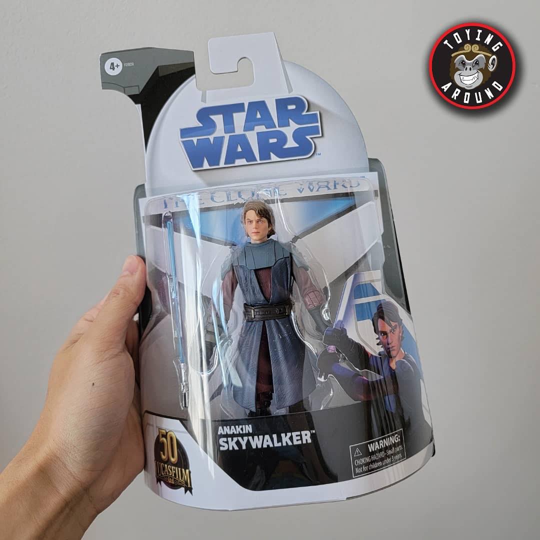 In-Hand Images of TBS TCW Anakin and Clone Pilot Hawk | Yakface.com