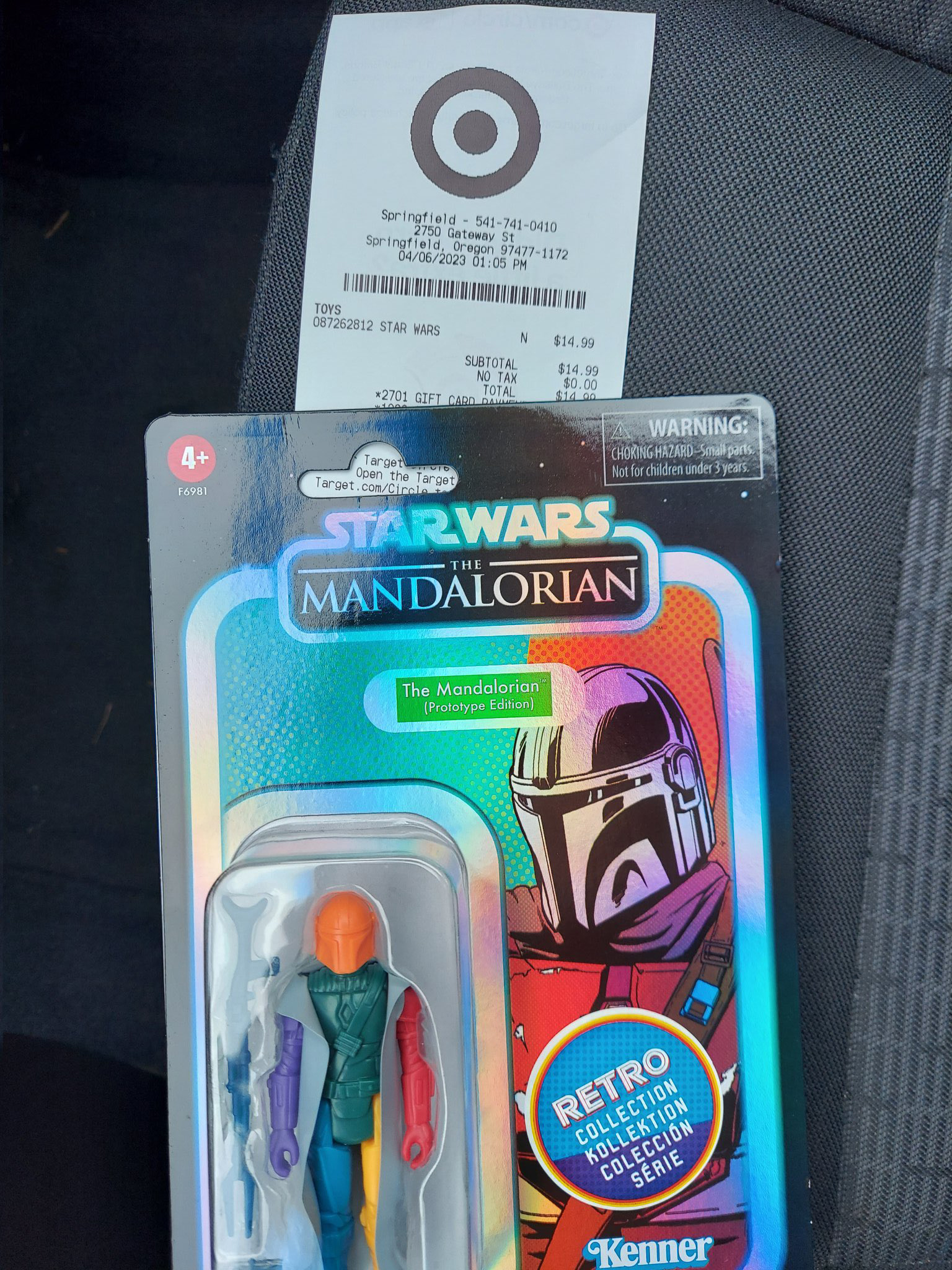 Target Exclusive Retro Collection Mandalorian (Prototype Edition ...