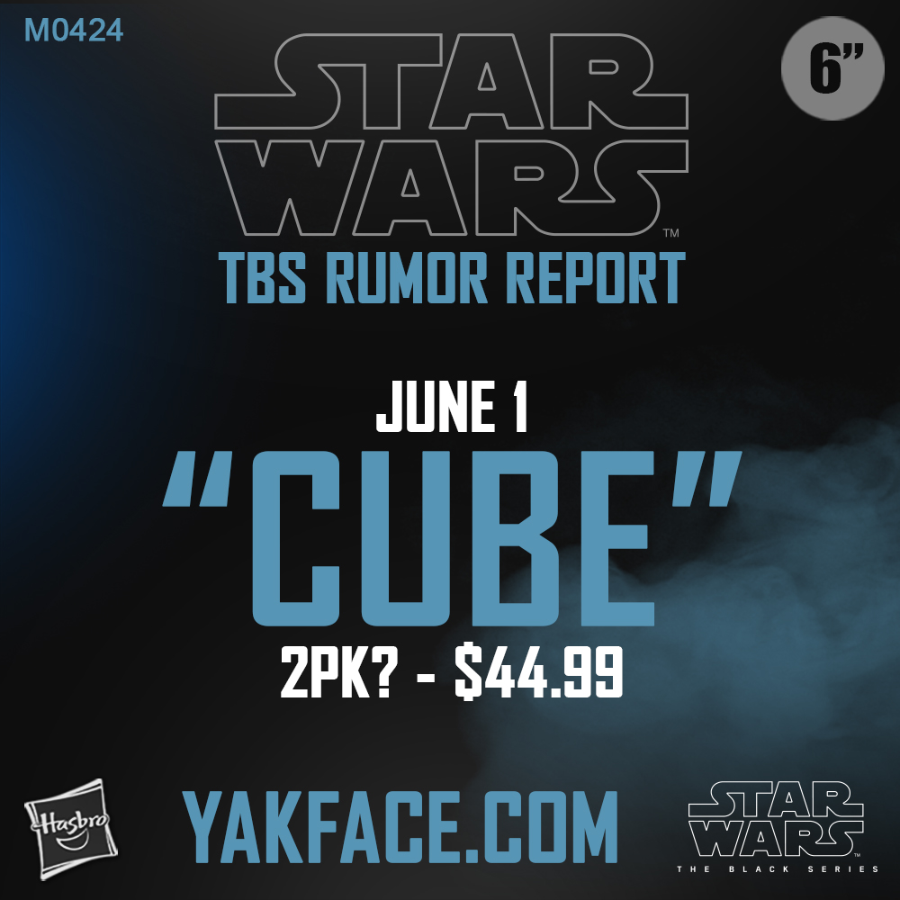 TBS Rumor Report: Possible Exclusive Black Series “Cube” 2pk Arriving ...