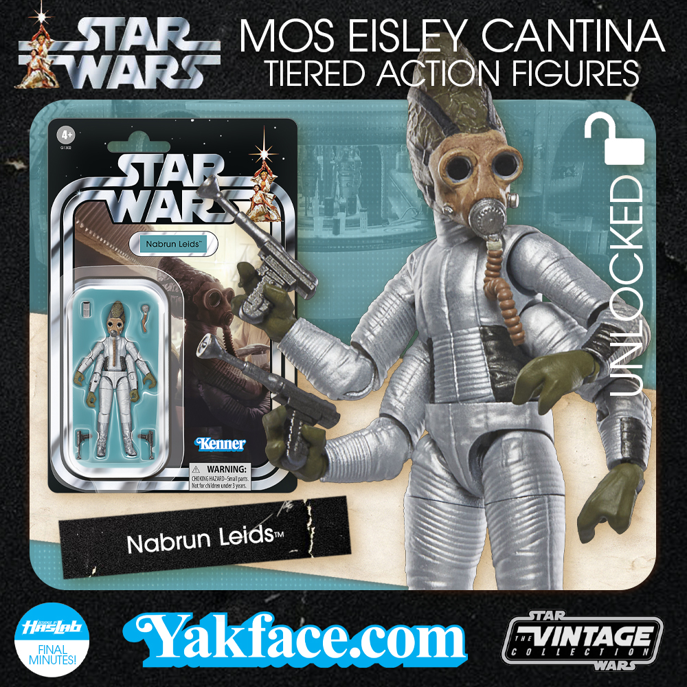 HASLAB TVC MOS EISLEY CANTINA: Nabrun Leids UNLOCKED! | Yakface.com