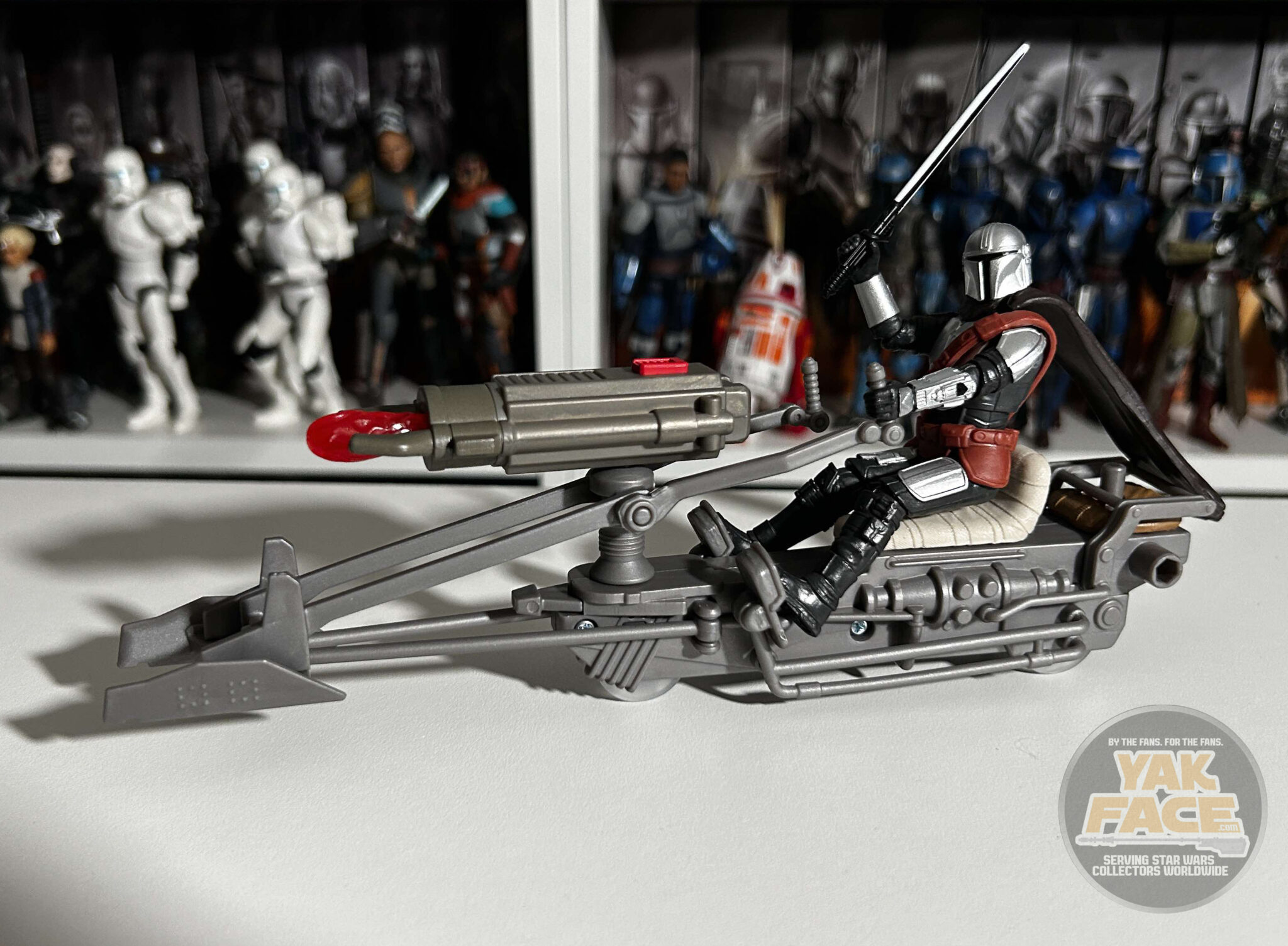 First Look: Epic World of Action The Mandalorian & Speeder Bike ...