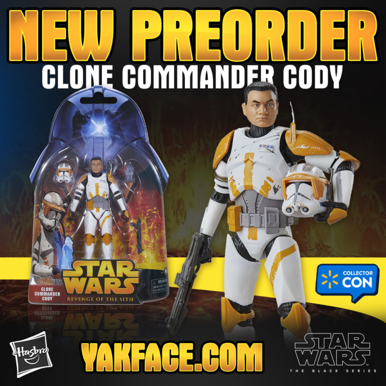 Walmart Exclusive Black Series Clone Commander Cody Preorder | Yakface.com