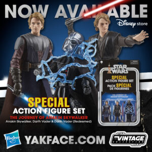 TVC Journey of Anakin Skywalker 3pk In Stock at Disney Store | Yakface.com